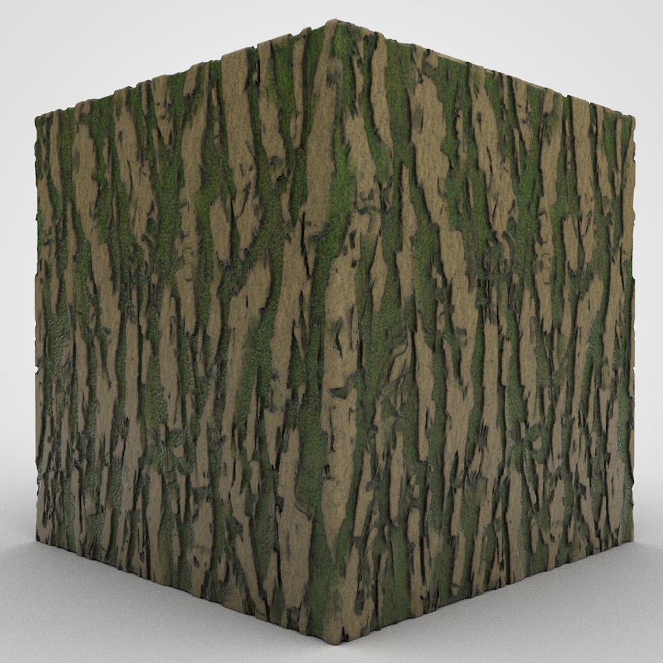 Stylized Tree Bark 04-C4D Material - C4DCenter