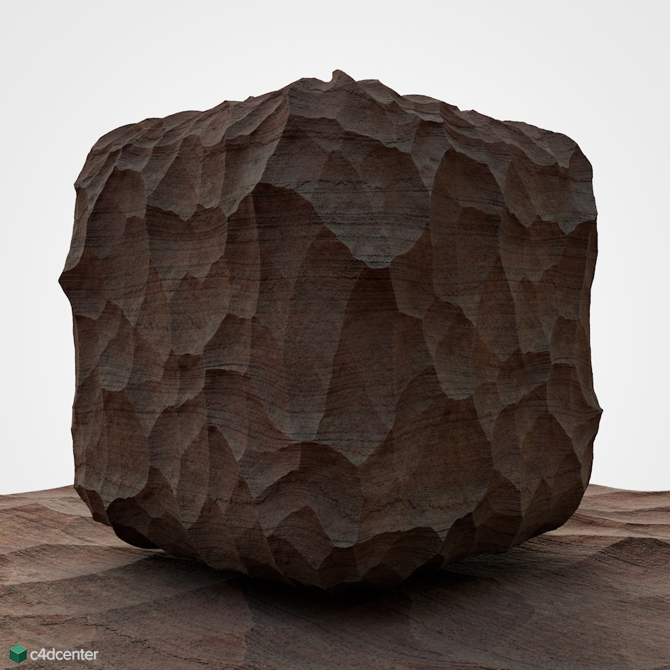 4K Wind Eroded Sandstone-C4D Material - C4DCenter