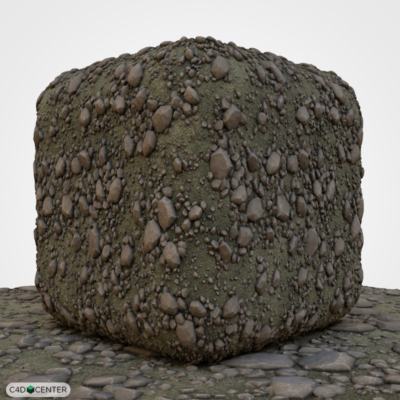4K Rock Field 01-C4D Material - C4DCenter