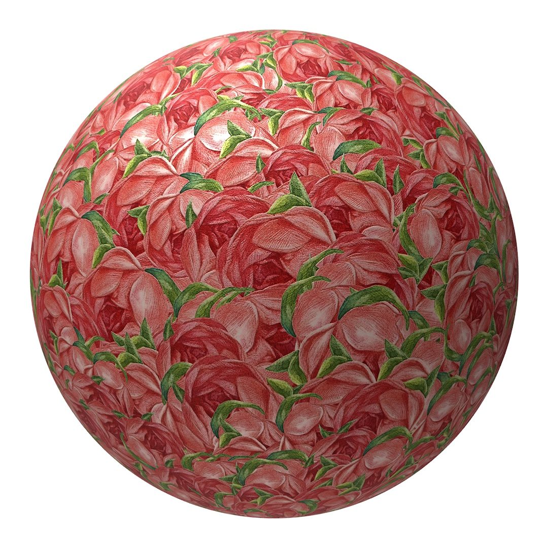 4K Flower Metal Pattern 02-C4D Material - C4DCenter