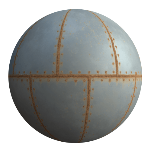 4K Rusted Metal Panel 04-C4D Material - C4DCenter