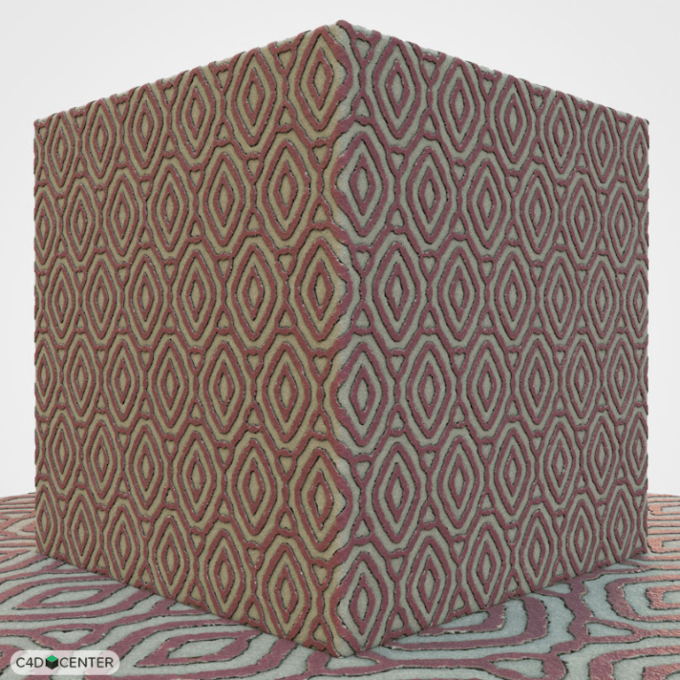 4K Geo Pattern Cement Tile 04-C4D Material – C4DCenter