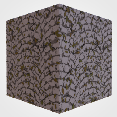 Brick Twigs and Leaves 02-C4D Material – C4DCenter