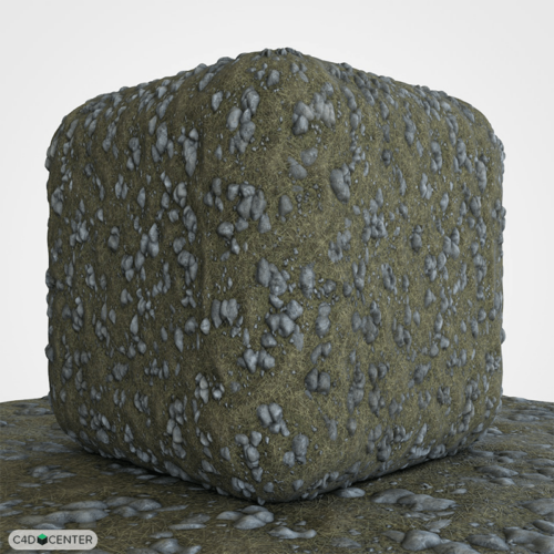 4K Rock Field 08-C4D Material – C4DCenter