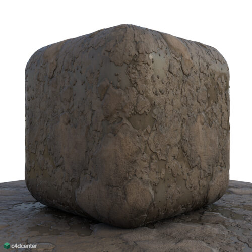 Sandy Rocks with Water-C4D Material – C4DCenter