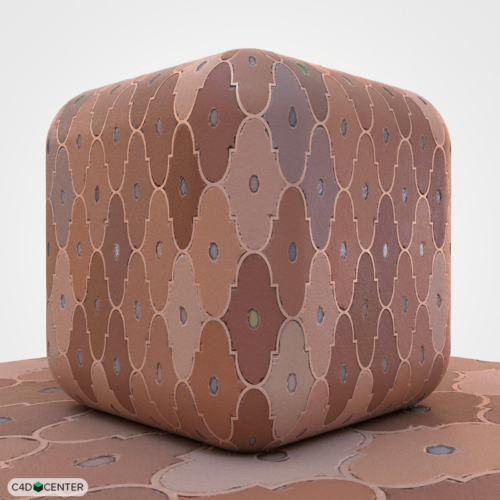 4K Unique Tile Pattern 04-C4D Material – C4DCenter