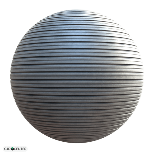 4K Corrugated Custom Metal-C4D Material – C4DCenter