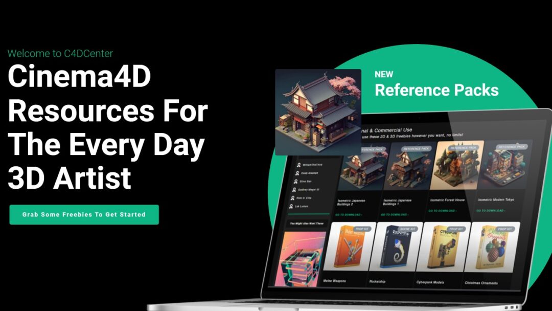 C4DCenter – Cinema4D Assets & Resource Center
